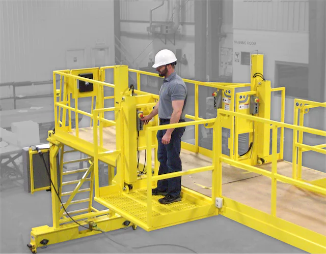 Custom Industrial Moving Platform & Lift | LPI Inc.