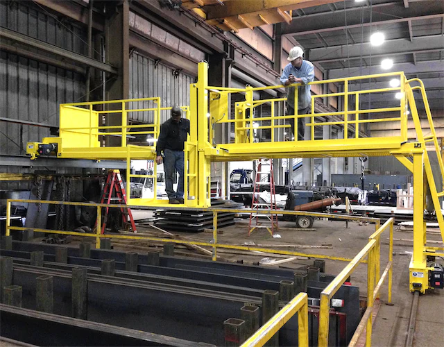 Custom Industrial Moving Platform & Lift | LPI Inc.