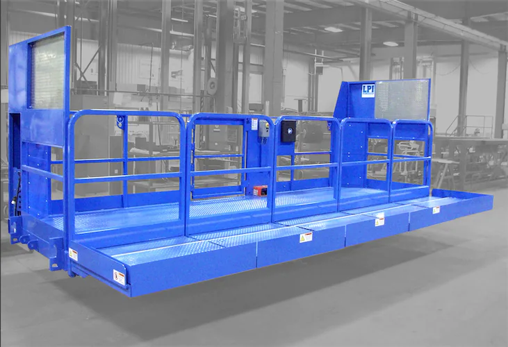 Modular Dual Mast Work Platform | LPI Inc.