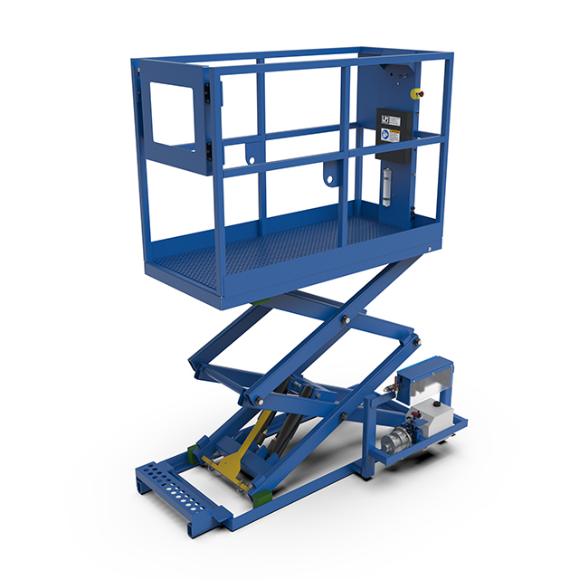 SPHF Series Stationary Pneumatic Scissor Lift | LPI Inc.