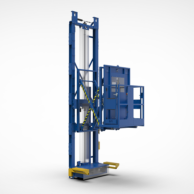 3-Axis Paint Booth Lift - LPI: Safe Access